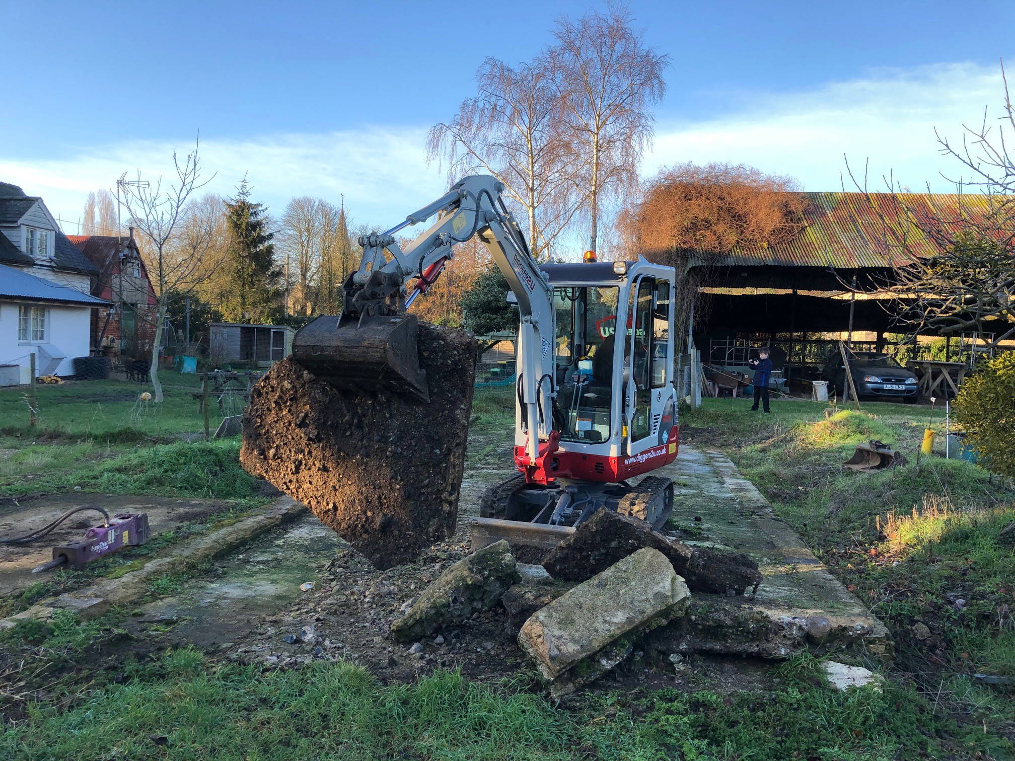 Operated Plant Hire Serivces - Diggers 2 U